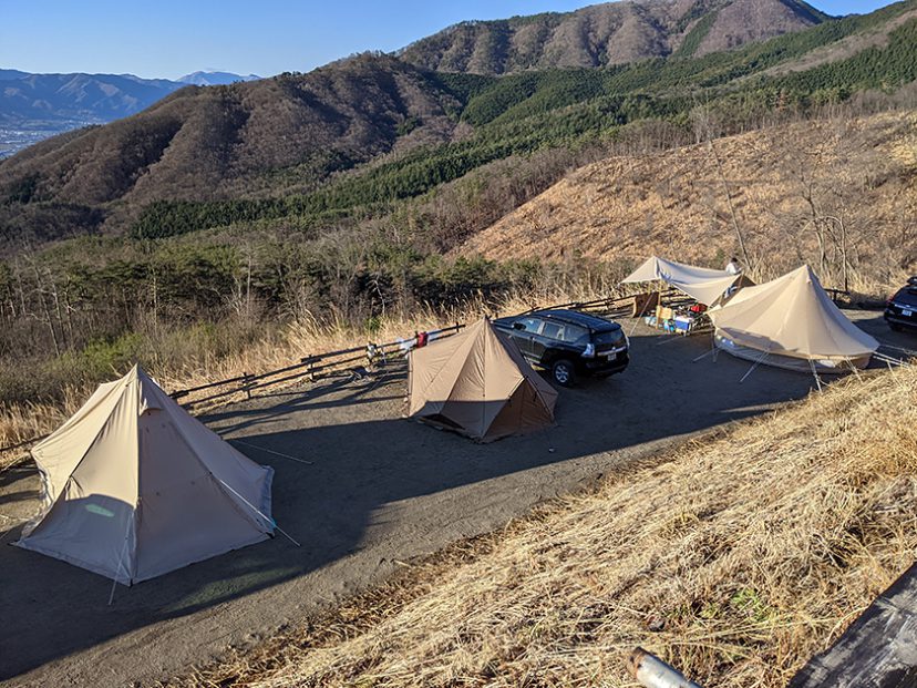 ほったらかしキャンプ場 キャンプサイトレビュー | KAMAKURA CAMP : 鎌倉キャンプ