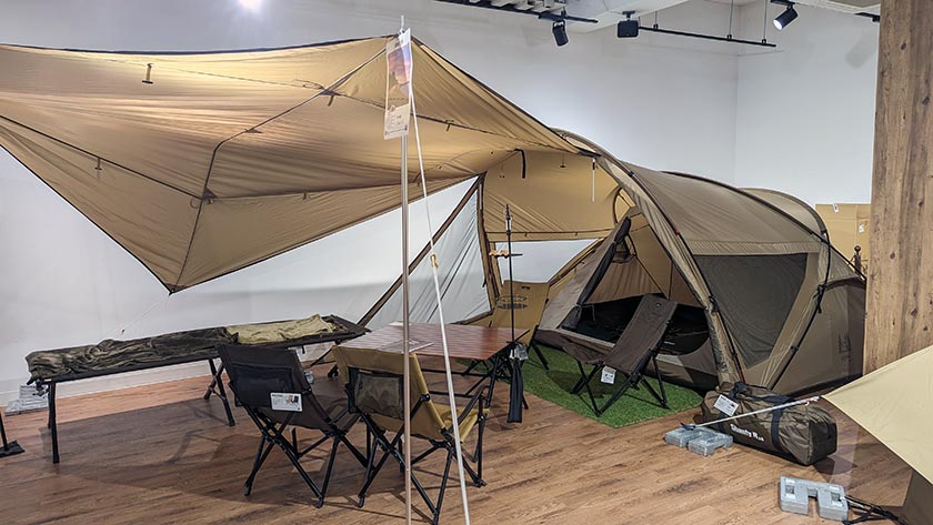 変わり種の2種、シャンティRとピレウス【Ogawa 2023年新作テント】 | KAMAKURA CAMP : 鎌倉キャンプ